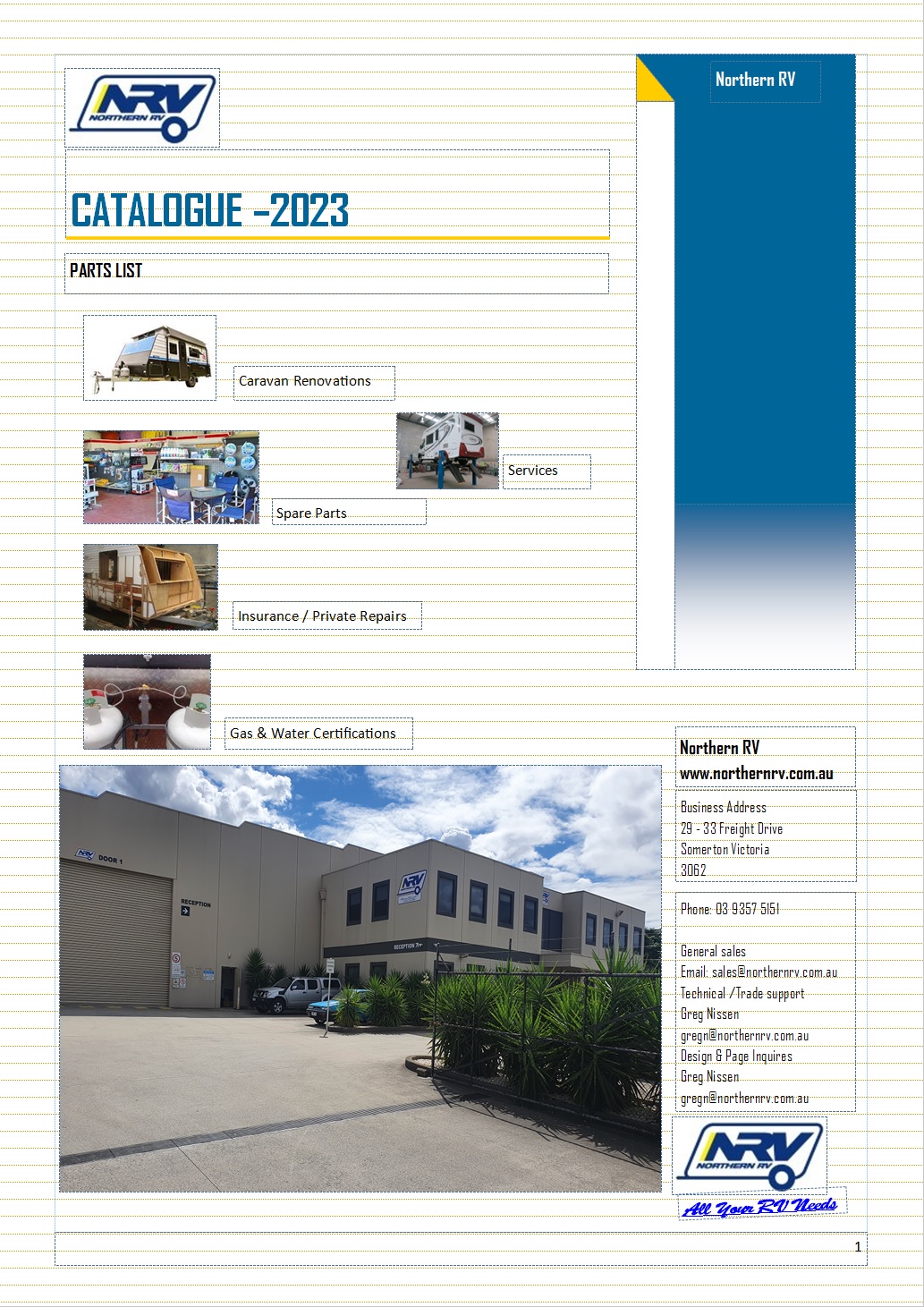 Caravan repairs and services Melbourne - Northern RV Services